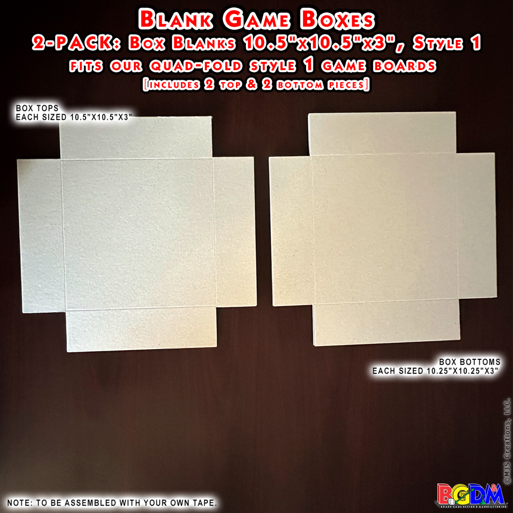 Blank Game Boxes, Gamebox, Blank Boxes, Blank Box, Game Box